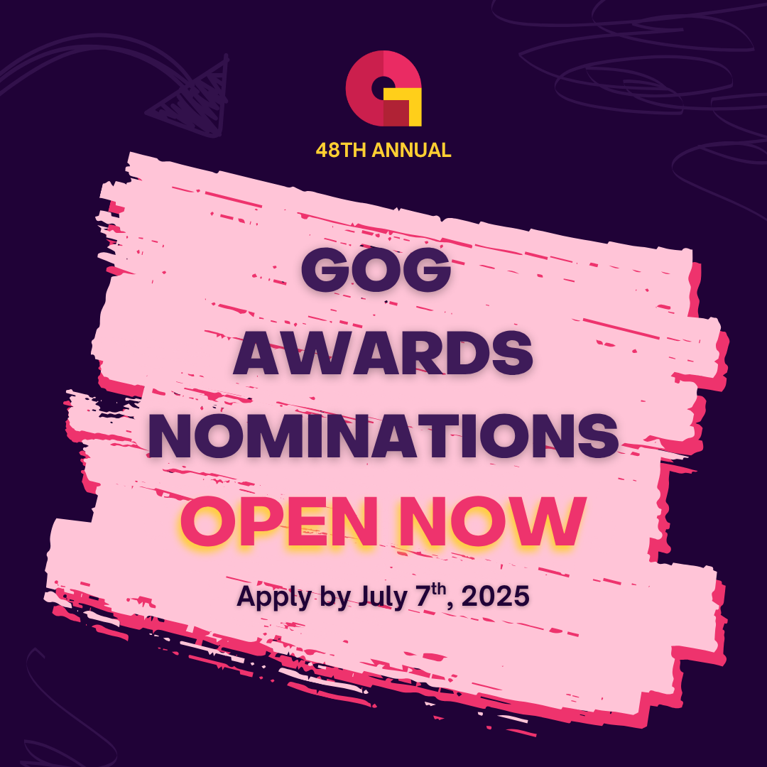 2025 GOG Awards Nominations! - Galeries Ontario / Ontario Galleries